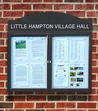 Noticeboards | Internal & External | Post Mounted White Light Display