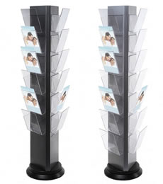 Buy Literature Dispensers | Brochure Holders & Stands White Light Display