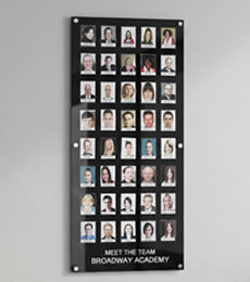 InDesign Staff In/Out Boards | High Quality | 10–40 Names White Light ...