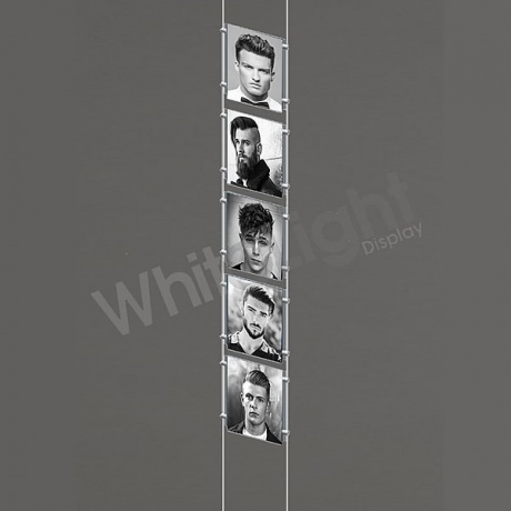 Buy Suspended Cable Window Display Kits | Fast Delivery White Light Display