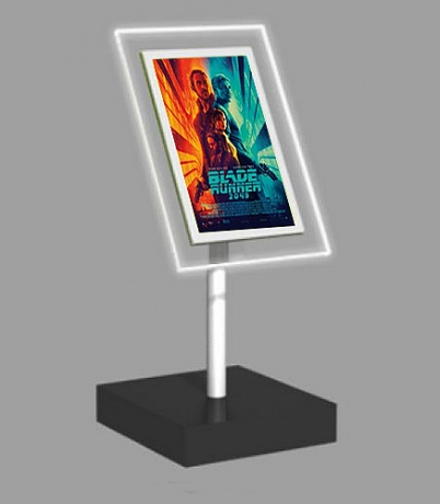 Freestanding LED Light Pocket Displays | For Estate Agents White Light ...