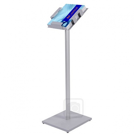 A4, A5 and DL Clear Brochure Stand | Freestanding Display White Light ...