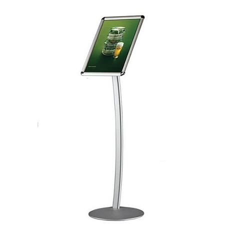 Floor Standing Menu and Information Stands White Light Display