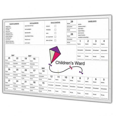 Custom Printed Whiteboards | Bespoke Writing Boards White Light Display