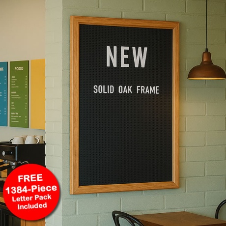 Message Board With Letters SELEAD 24x30 Inch Display Extra Large ...