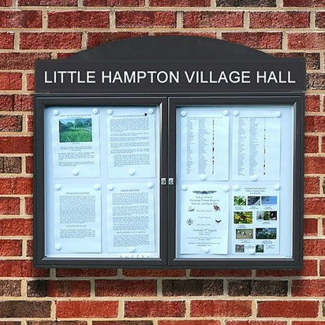 External Noticeboards & Outdoor Noticeboards White Light Display