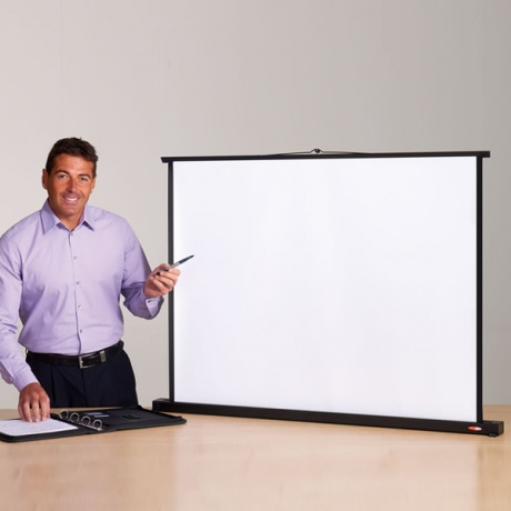 Metroplan Eyeline Portable Projection Screens ! Buy Online White Light ...