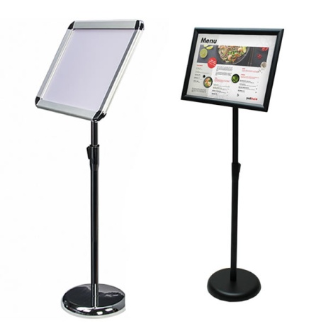 Sign Holders & Info Display Stands White Light Display