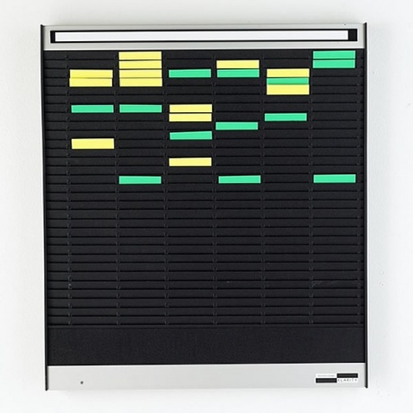 Buy Klarity Document Control Panels & Job Card Racks online White Light ...