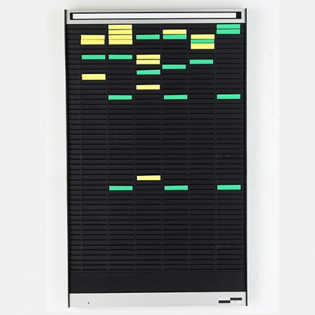 Buy Klarity Document Control Panels & Job Card Racks online White Light ...