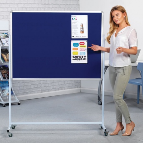 Buy Mobile Noticeboards Online White Light Display