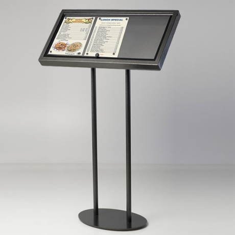 Buy Menu Display Stands for Inside and Outside Use White Light Display
