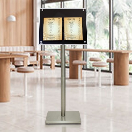 Buy Menu Display Stands for Inside and Outside Use White Light Display