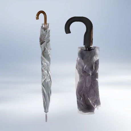 Omnipack Umbrella Bag Wrapper Machine White Light Display