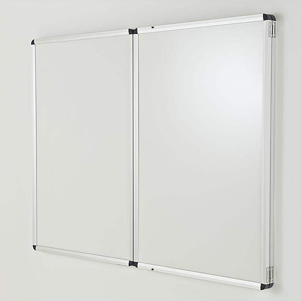 Lockable Confidential Magnetic Whiteboard White Light Display
