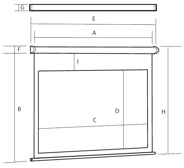 Projection Screen Dimensions