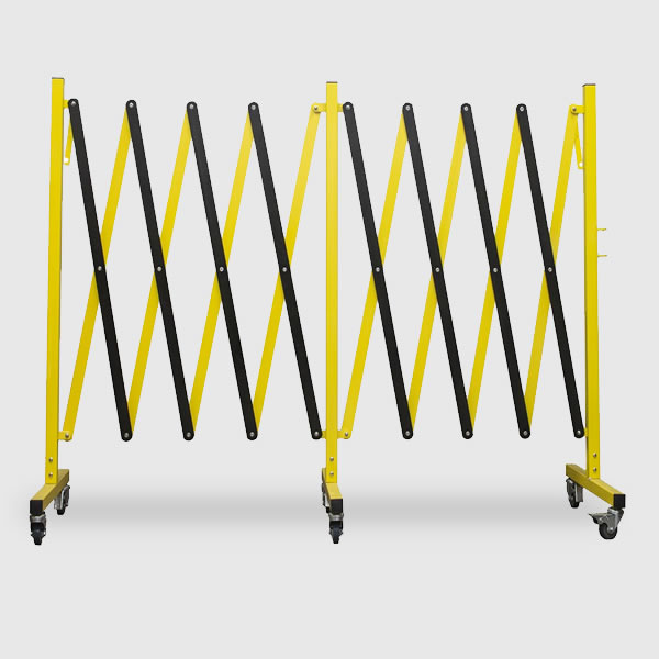 FlexPro 160 Expanding Steel Barricade Barrier. Low Online Price White ...