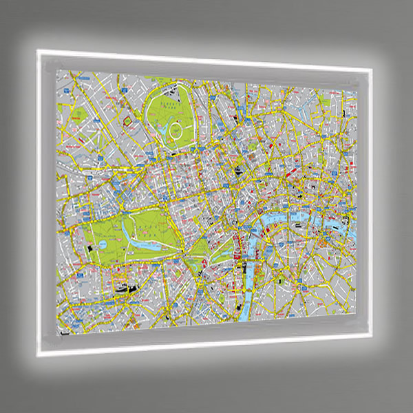 Wall Map Light - Hayley Drumwright