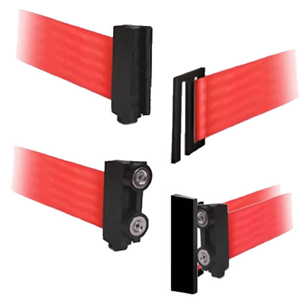 Buy Replacement Belt Ends for Retractable Belt Barriers White Light Display