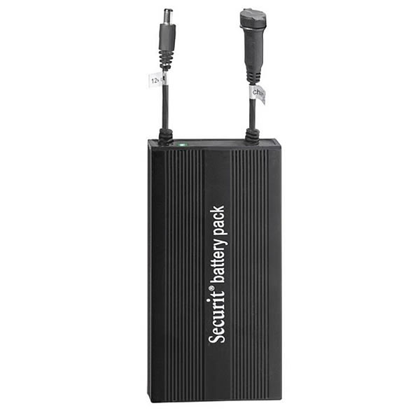 Securit Classic Stainless Steel Menu Stand White Light Display