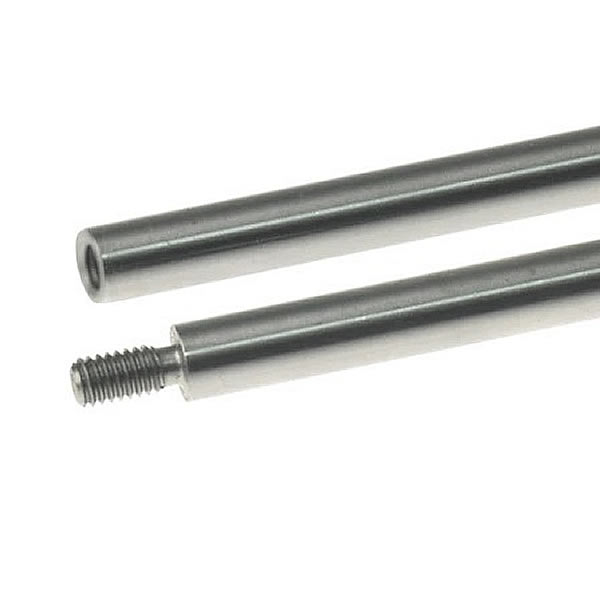 Top and Bottom Rod Fixing Kit for 6mm Diameter Steel Rods White Light ...