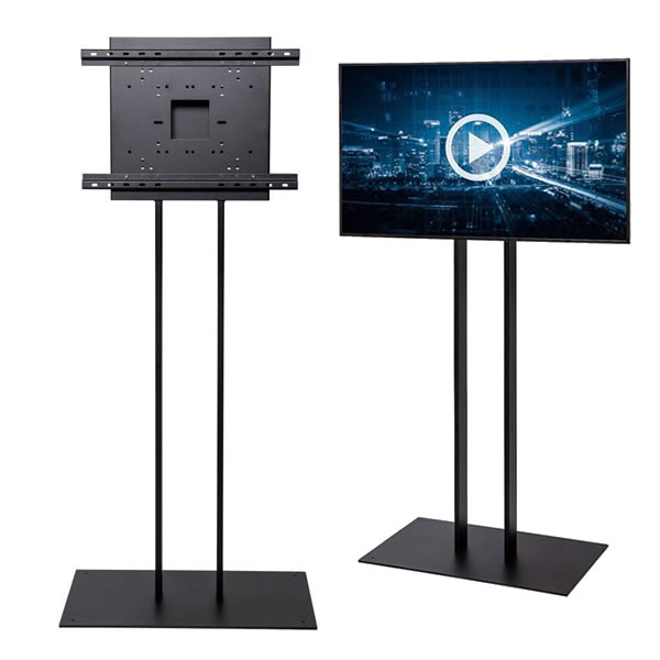 Shop Window Digital Display Stand | Shop Front TV Stand White Light Display
