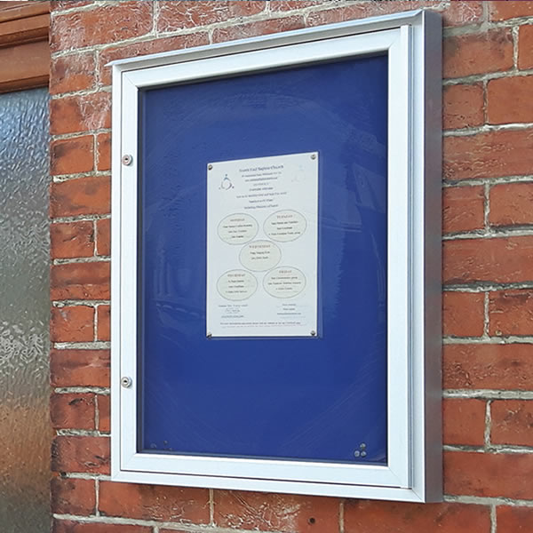 Varicase External Wall Noticeboard | Premium Single Door | 4-16x A4 ...